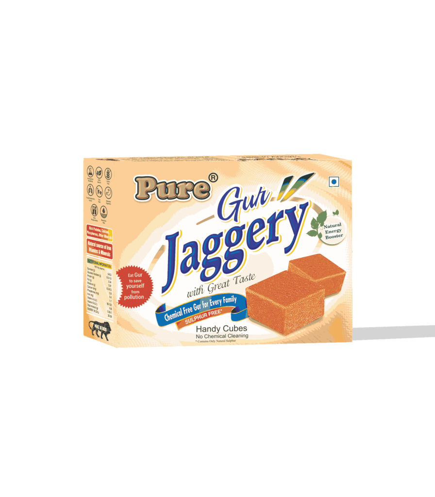 PURE CANE JAGGERY CUBE500G - 9am